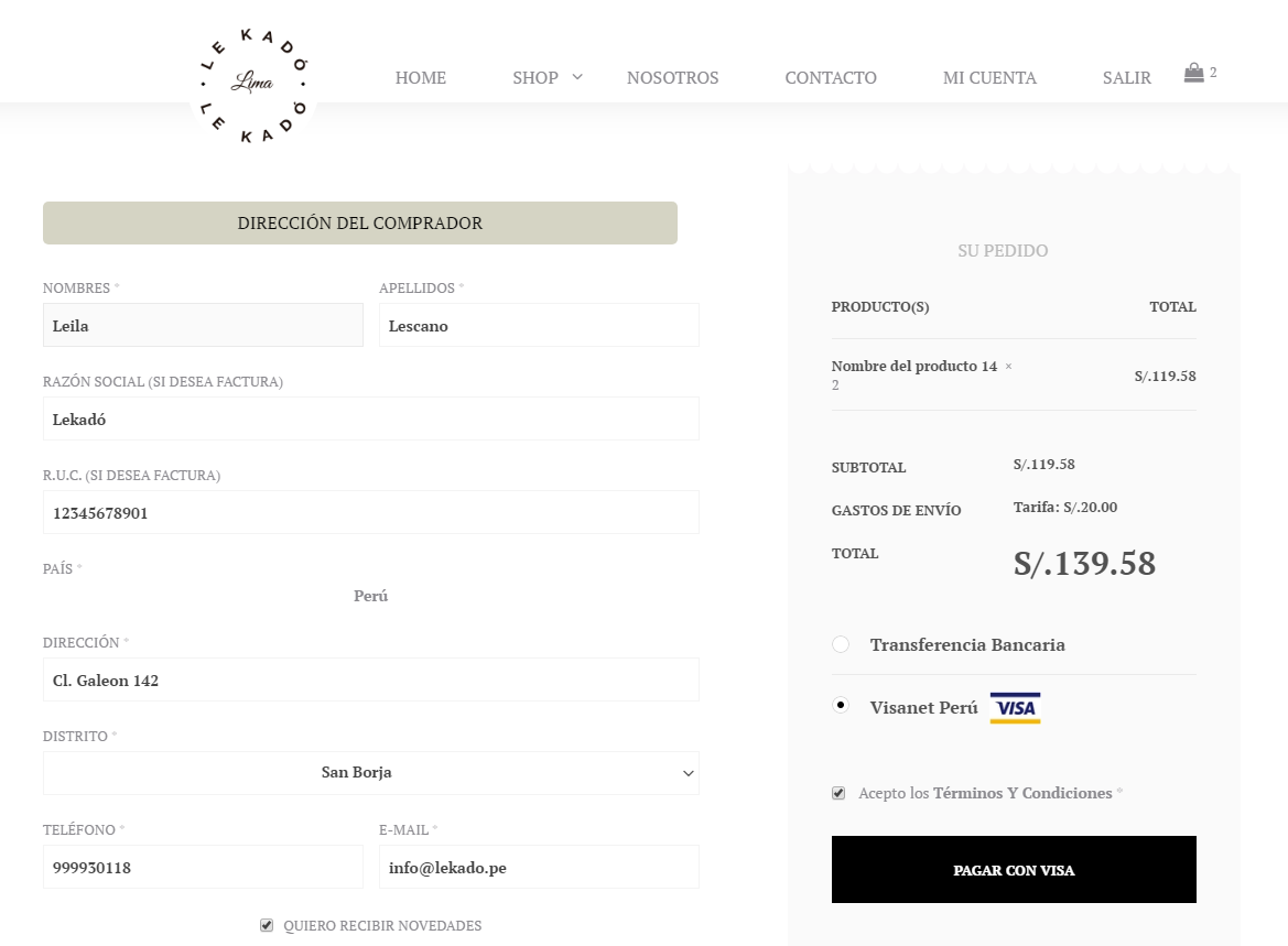 Visanet Repùblica Dominicana - Wordpress Woocommerce - Plugin Pasarela ...